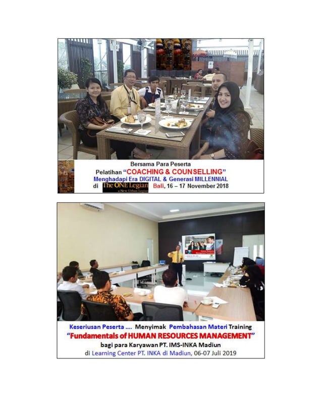 (2022) Silabus Training "Effective COACHING and COUNSELING SKILL"_to Improve Employee ...