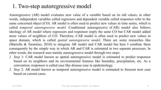 A Proposal of Two-step Autoregressive Model | PPT