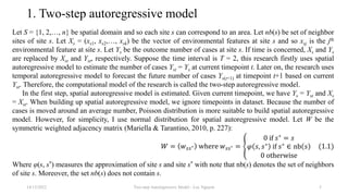 A Proposal of Two-step Autoregressive Model | PPT