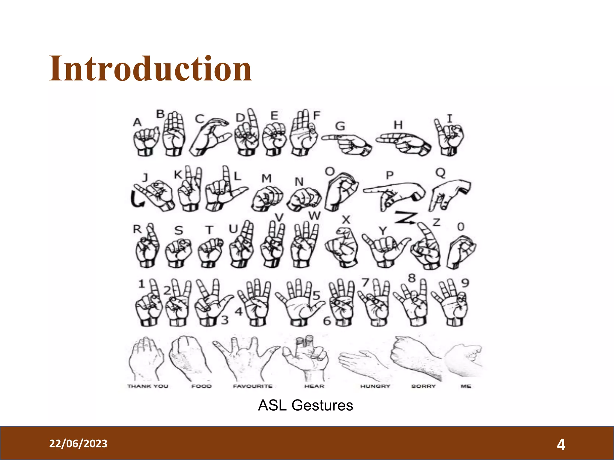 Real time conversion of sign language to text and speech presentation | PDF