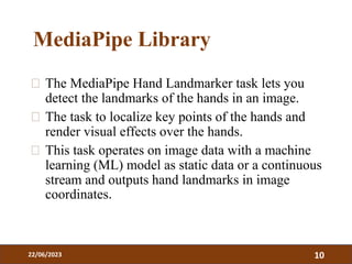 Real time conversion of sign language to text and speech presentation | PDF