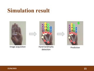 Real time conversion of sign language to text and speech presentation | PDF
