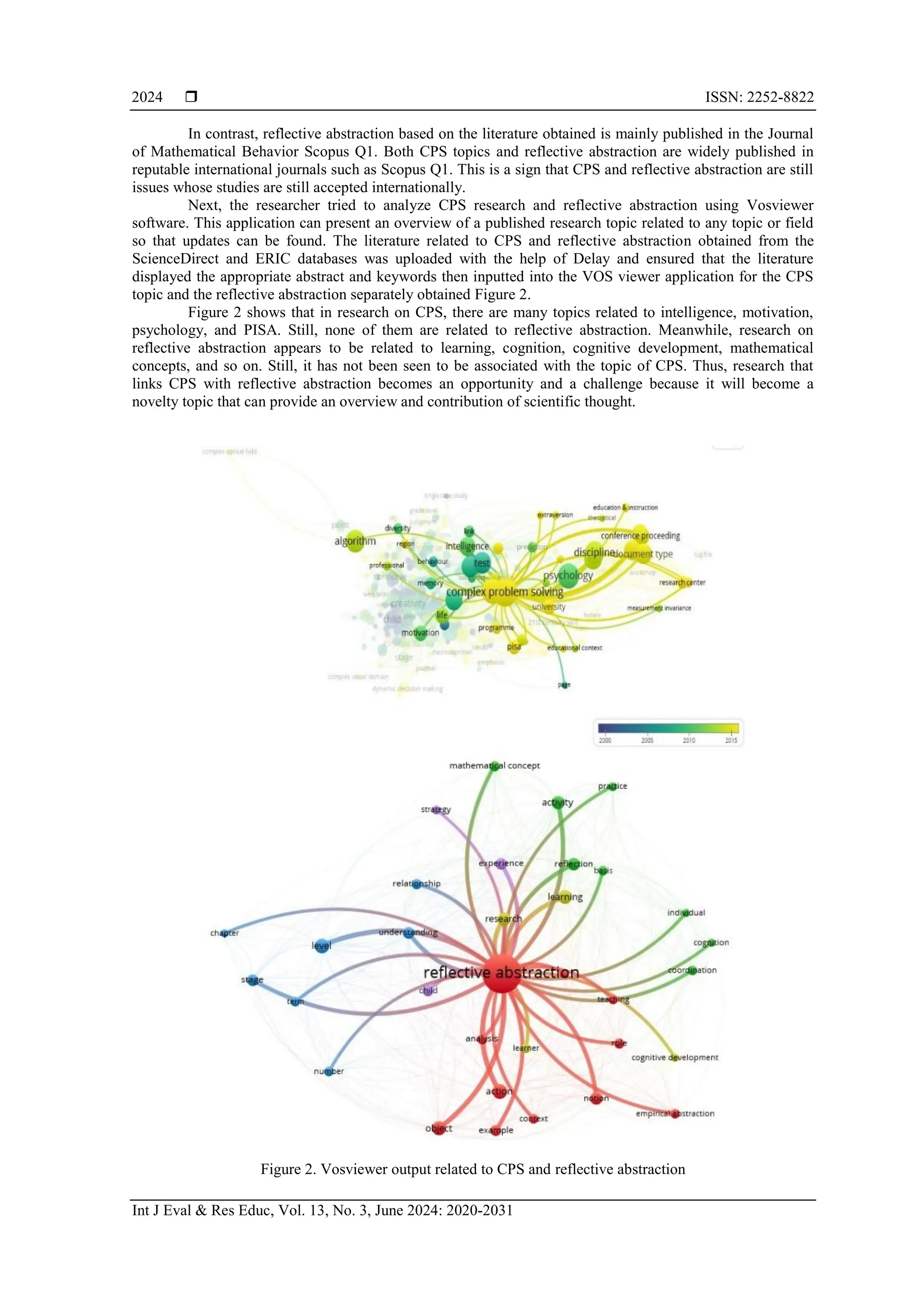 The relation of complex problem solving with reflective abstraction: a systematic literature ...