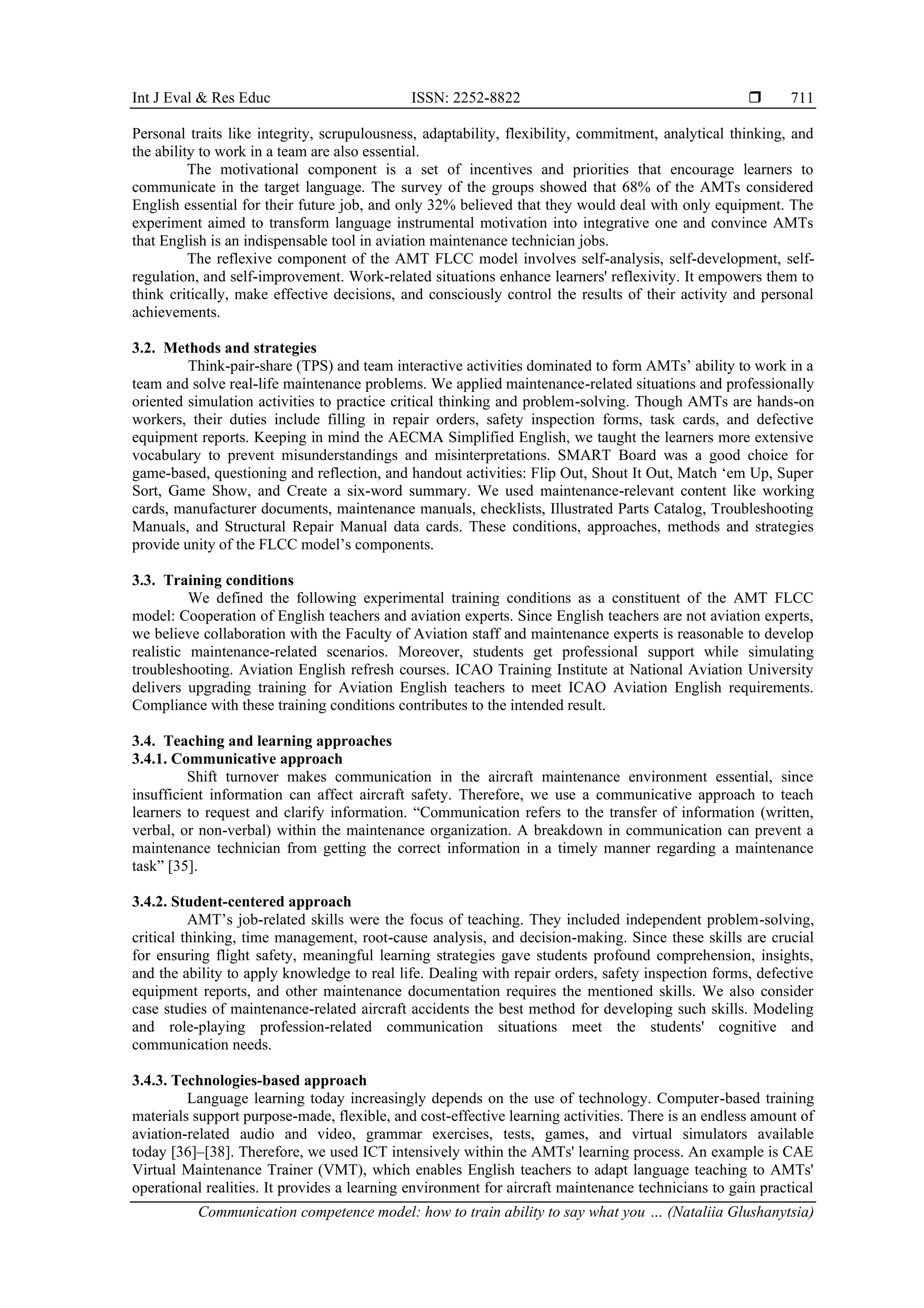 Communication competence model: how to train ability to say what you ...