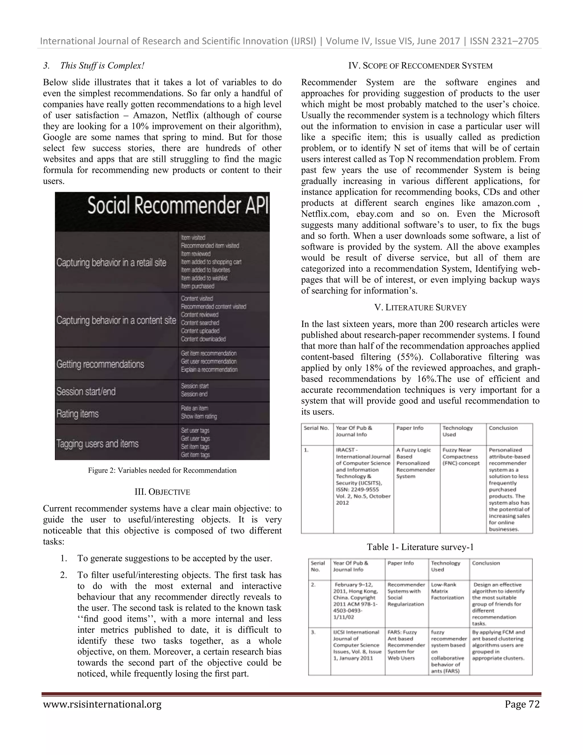 Fuzzy Logic Based Recommender System Pdf Operating Systems Computer Software And Applications