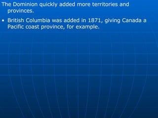 7.1 - History and Government of Canada | PPT