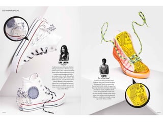 ELLE April 2016 Fashion Project - ART & SOLE | PDF