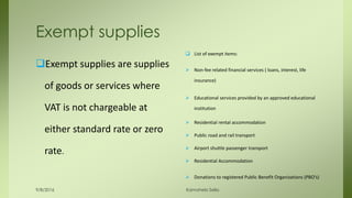 VAT Presentation | PDF