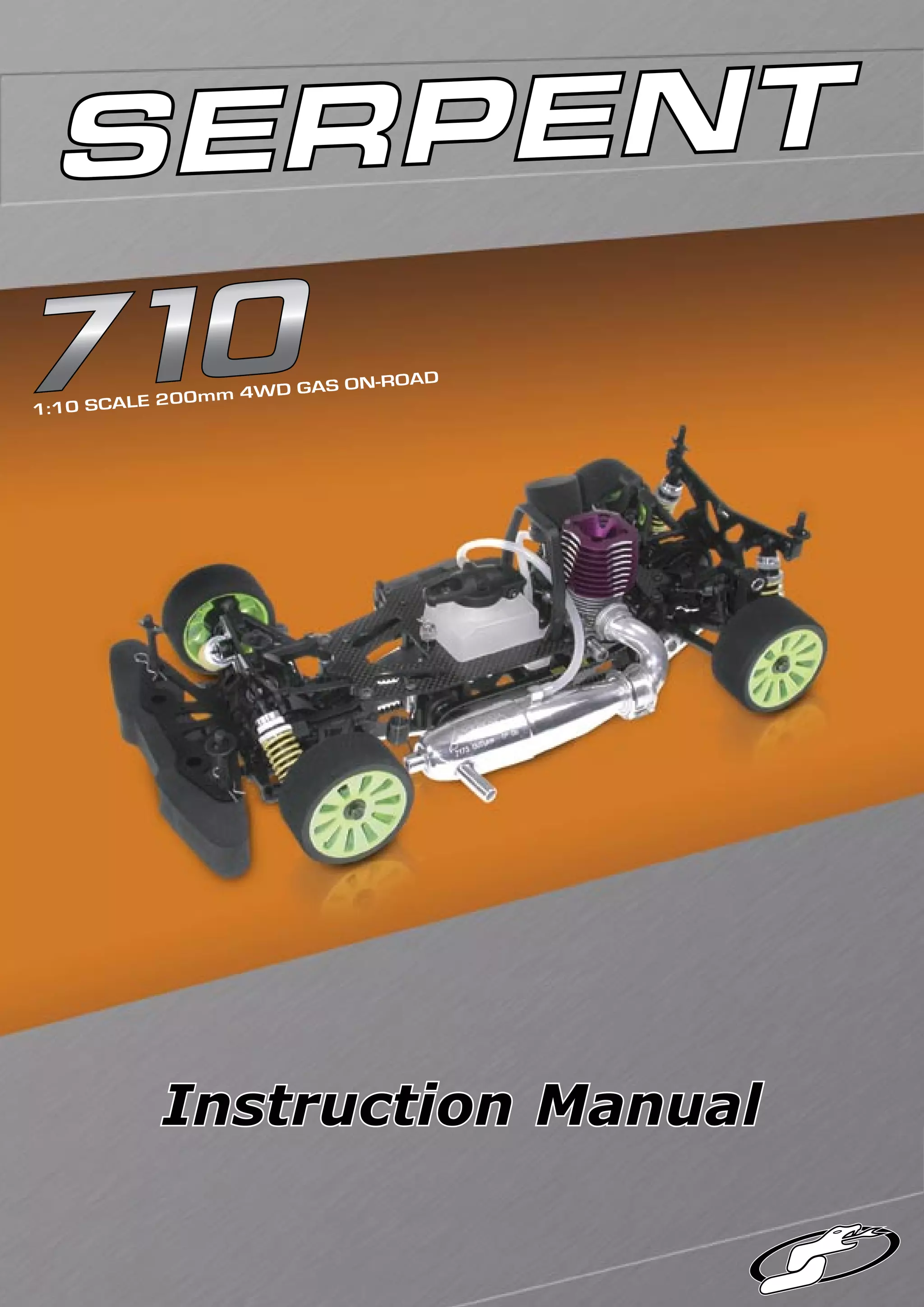 SERPENT 710 1/10 NITRO | PDF