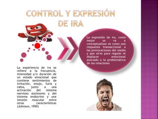 La emoción de ira | PPT