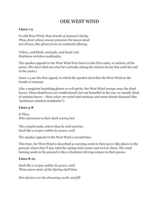 711 ode to west wind | PDF