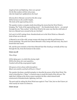 711 ode to west wind | PDF