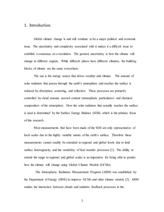 Comparing Surface Energy Balances for the Black Forest | DOCX | Weather ...