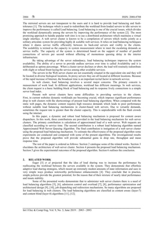 AWSQ: an approximated web server queuing algorithm for heterogeneous web server cluster | PDF