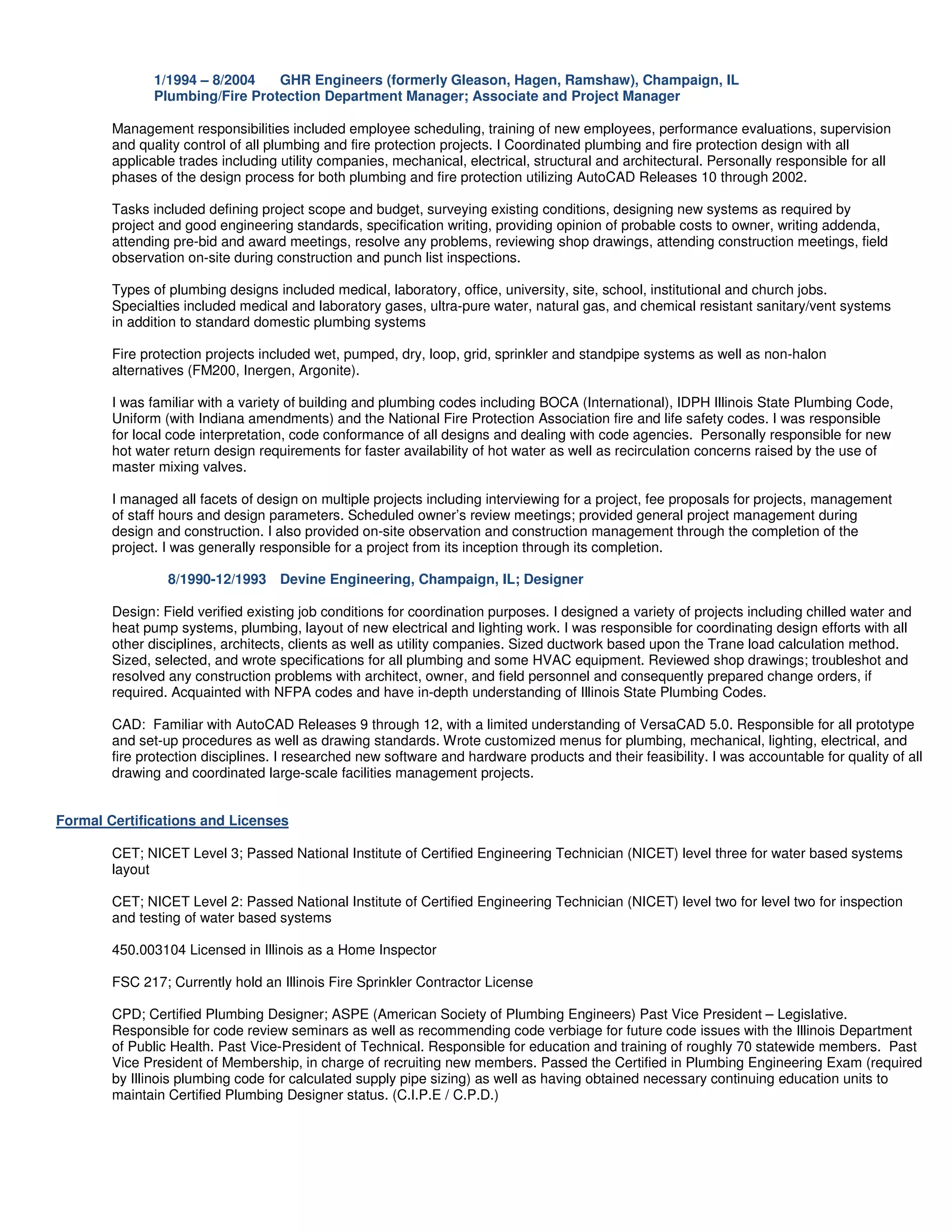 CLP - resume | PDF | Civil Engineering Industry | Industries