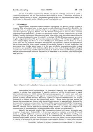 Potential key challenges for terahertz communication systems | PDF | Computer Networking | Computing