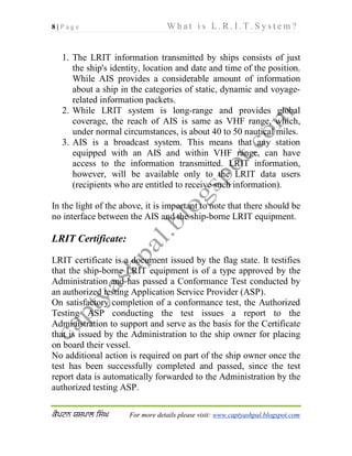 71166455 lrit | PDF | Cruises | Travel Type