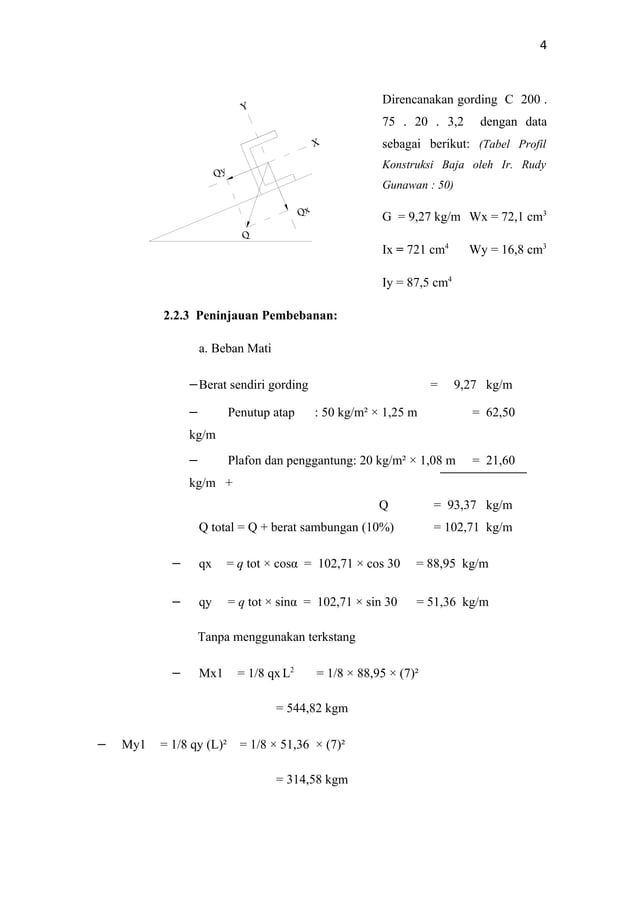 perhitungan-atap | PDF