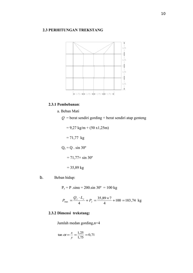 perhitungan-atap | PDF