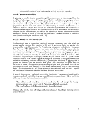 WEB SERVICE COMPOSITION PROCESSES: A COMPARATIVE STUDY | PDF