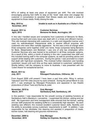 Peter Neaves Resume 2015 | PDF