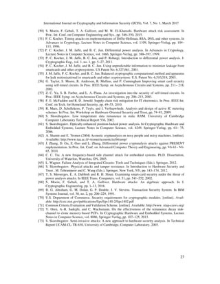HARDWARE ATTACK MITIGATION TECHNIQUES ANALYSIS | PDF | Information and Network Security | Computing