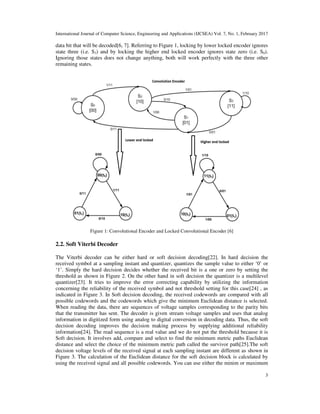 Design of Soft VITERBI Algorithm Decoder Enhanced with Non-Transmittable Codewords for Storage ...