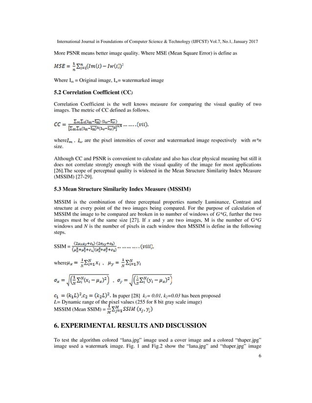 A SEMI-BLIND WATERMARKING SCHEME FOR RGB IMAGE USING CURVELET TRANSFORM | PDF