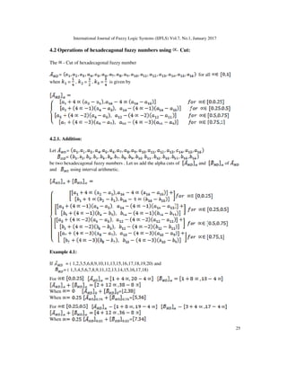 AN ARITHMETIC OPERATION ON HEXADECAGONAL FUZZY NUMBER | PDF