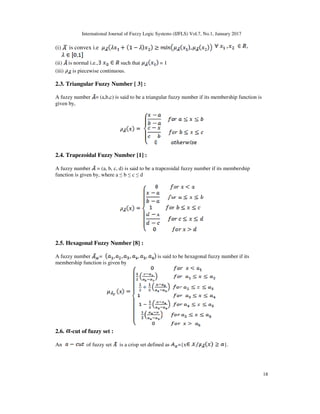 AN ARITHMETIC OPERATION ON HEXADECAGONAL FUZZY NUMBER | PDF