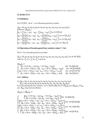 AN ARITHMETIC OPERATION ON HEXADECAGONAL FUZZY NUMBER | PDF