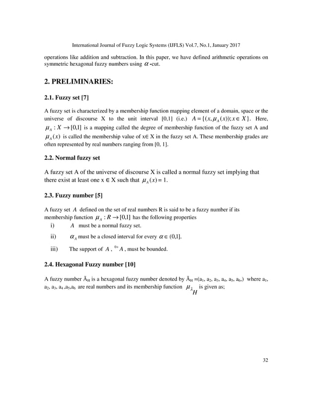 An Alpha Cut Operation In A Transportation Problem Using Symmetric Hexagonal Fuzzy Numbers Pdf