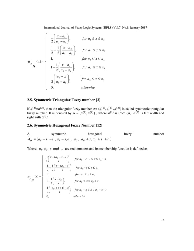 AN ALPHA -CUT OPERATION IN A TRANSPORTATION PROBLEM USING SYMMETRIC HEXAGONAL FUZZY NUMBERS | PDF