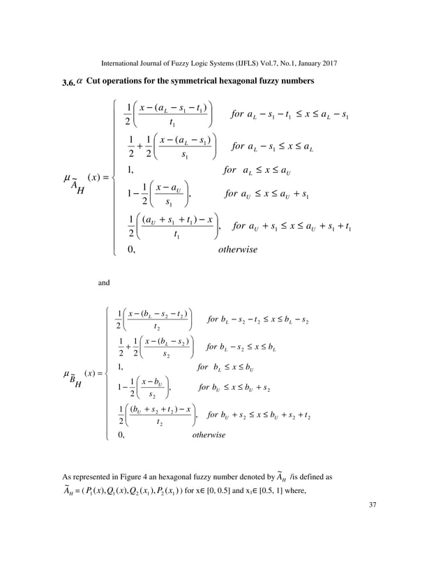 An Alpha Cut Operation In A Transportation Problem Using Symmetric Hexagonal Fuzzy Numbers Pdf 