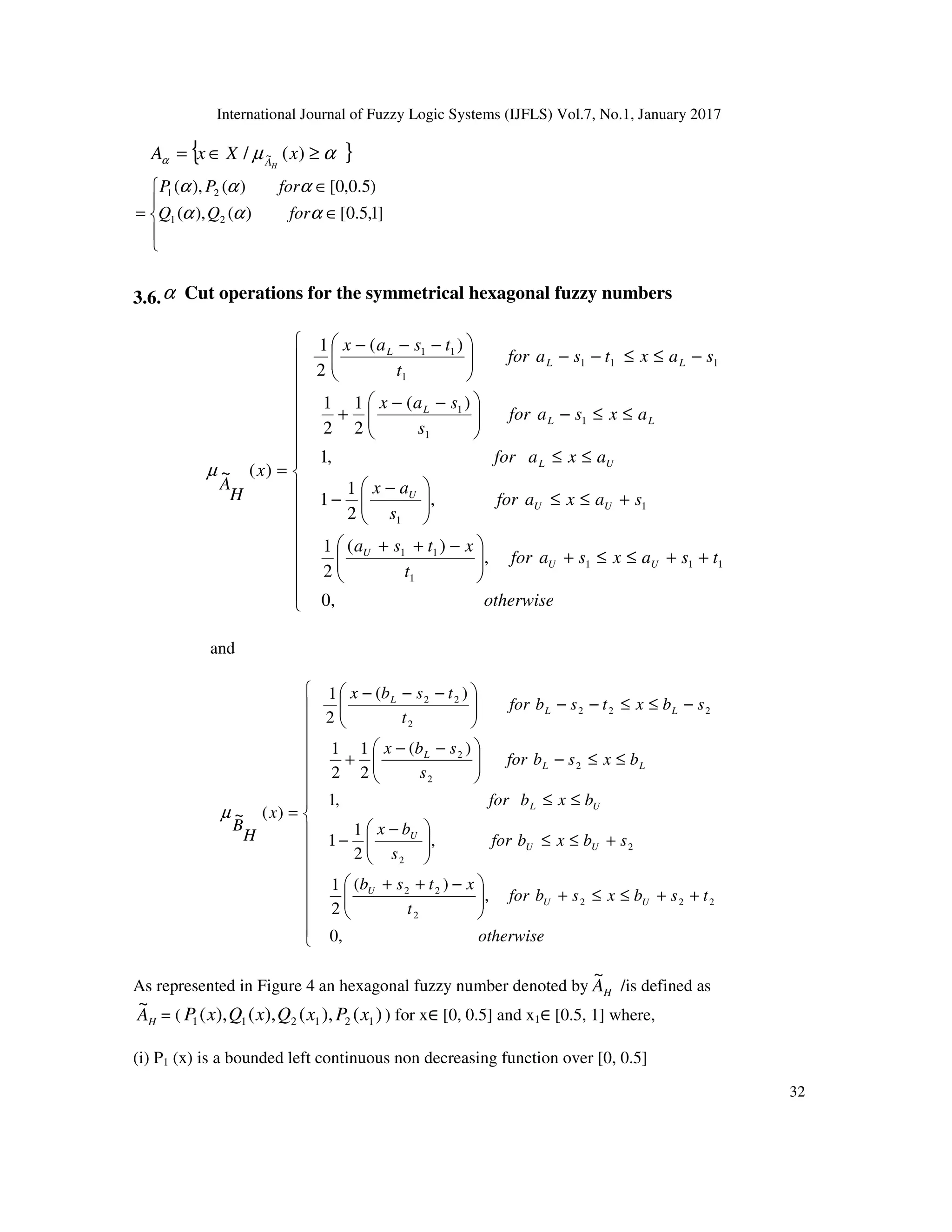 AN ALPHA -CUT OPERATION IN A TRANSPORTATION PROBLEM USING SYMMETRIC HEXAGONAL FUZZY NUMBERS | PDF