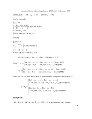 AN ALPHA -CUT OPERATION IN A TRANSPORTATION PROBLEM USING SYMMETRIC ...