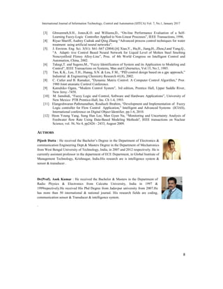Effect of Different Defuzzification methods in a Fuzzy Based Liquid Flow control in ...