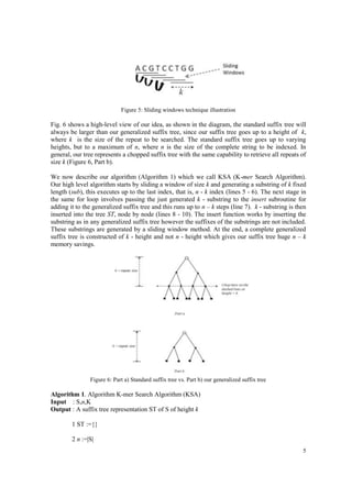 SPACE-EFFICIENT K-MER ALGORITHM FOR GENERALISED SUFFIX TREE | PDF