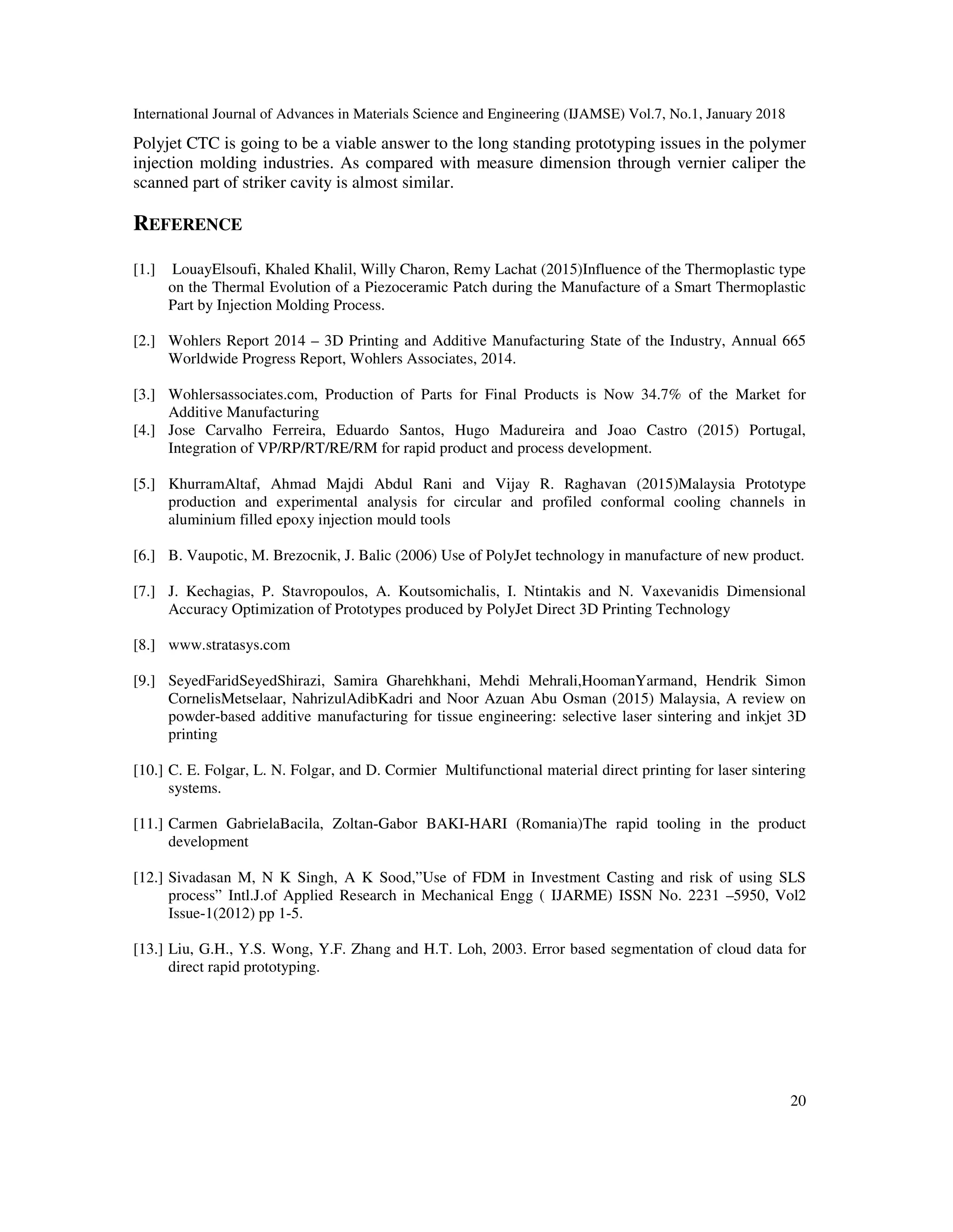 ARTICLE- FDM MODELED POLYMER TOOLING FOR PLASTIC | PDF