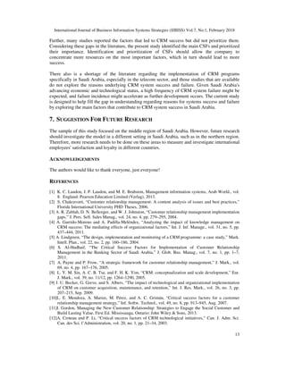 Model for Implementing Successful Customer Relationship Management in ...