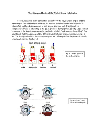 The History and Design of the Rotary Style Engine | DOCX