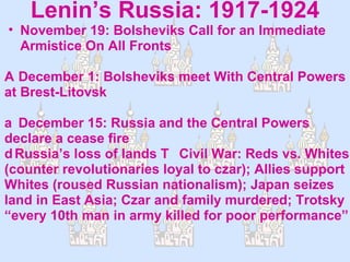 Russian Revolution-Presentation no animation | PPT