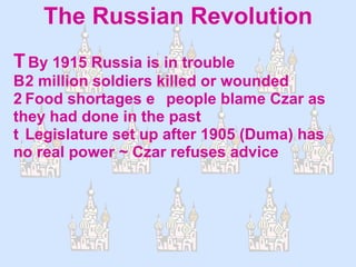 Russian Revolution-Presentation no animation | PPT