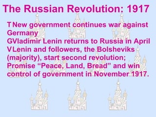 Russian Revolution-Presentation no animation | PPT