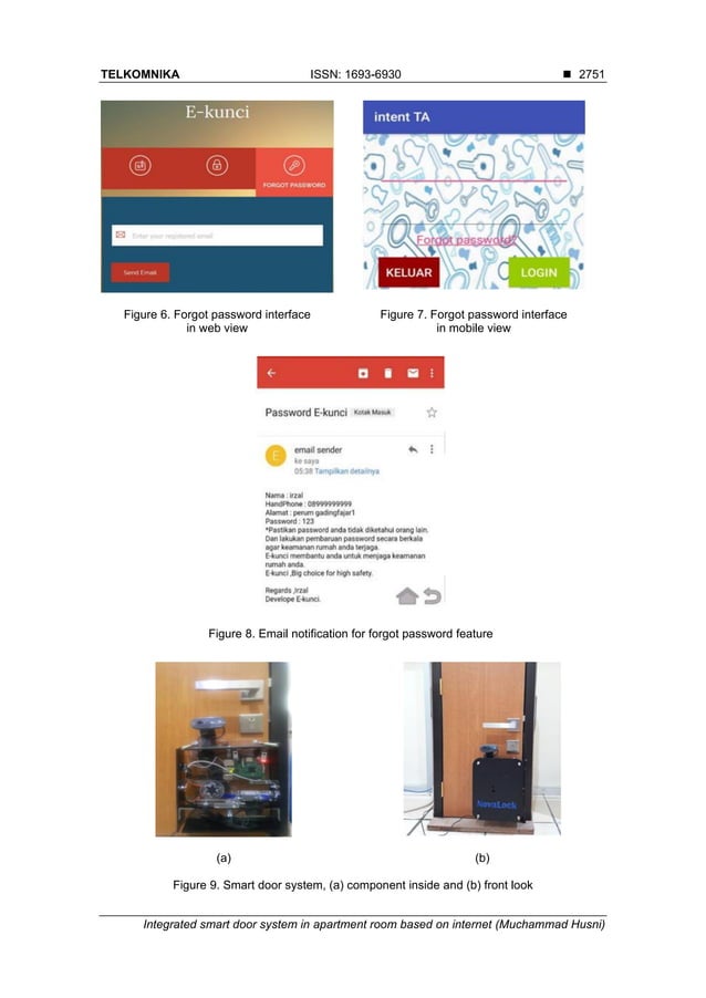 Integrated smart door system in apartment room based on internet | PDF | Home Security | Home ...