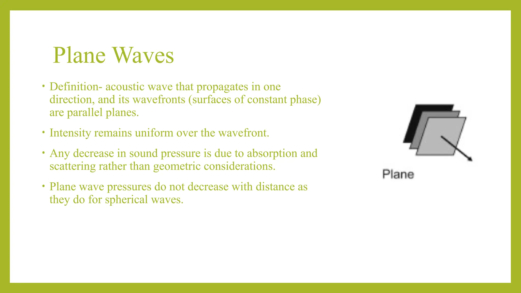 Acoustic Waves Are A Type Of Energy Propagation Ppt
