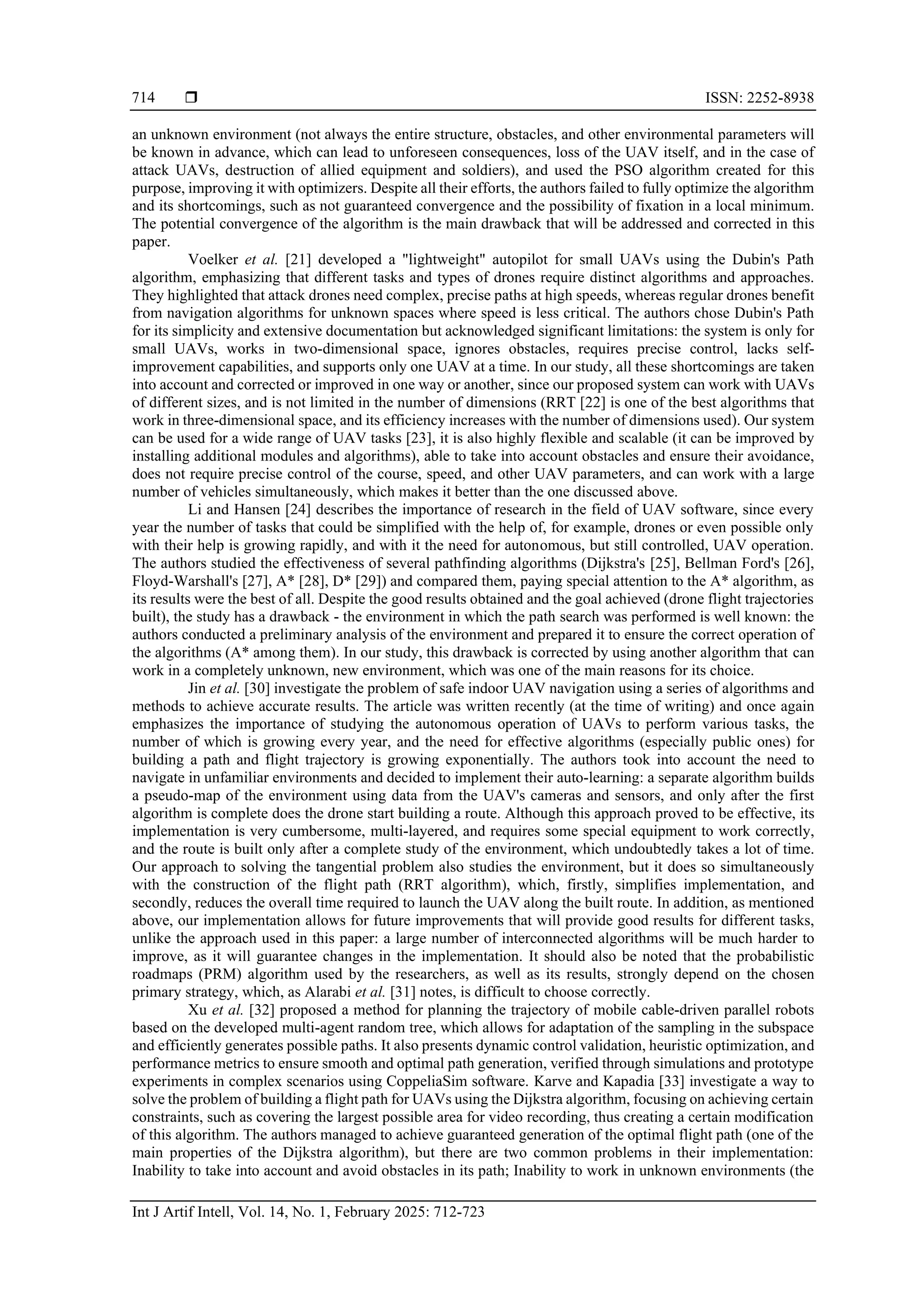 Parallel rapidly exploring random tree method for unmanned aerial ...