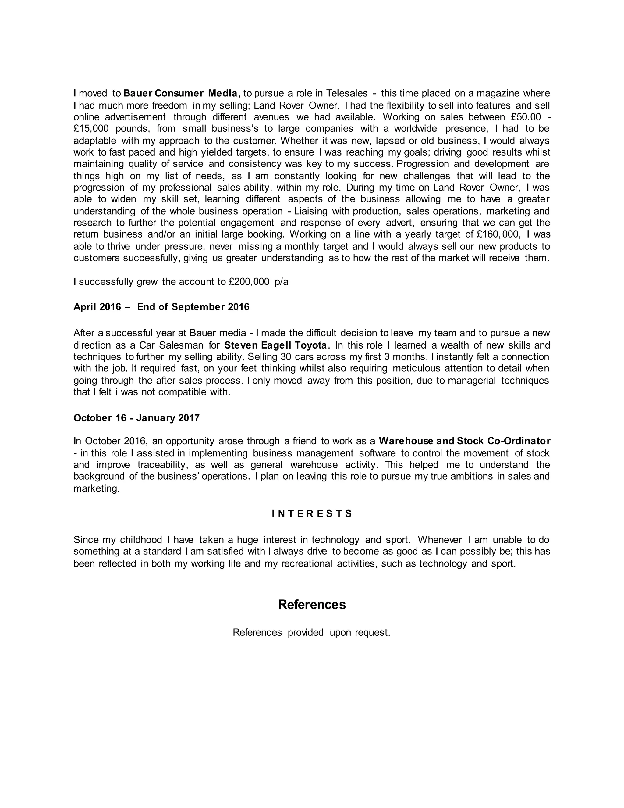 ADAM LAWES CV 17 | DOCX