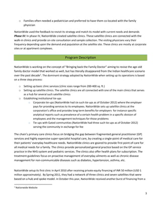 Nationwide Primary Care Case Study | PDF