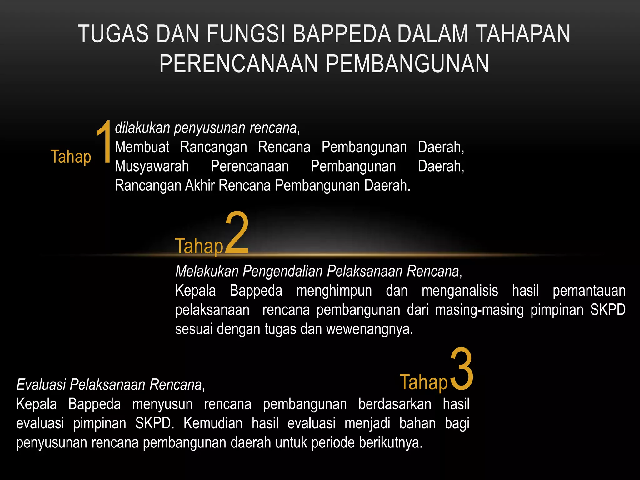 Fungsi dan peran bappeda | PPTX